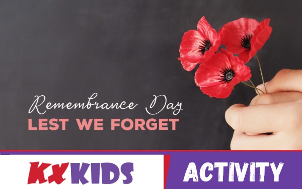 KX Kids Remembrance Day